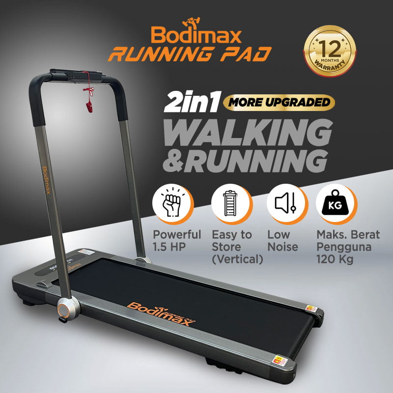 BODIMAX DUAL PAD BM-TRDP1 (NEW RUNNING PAD) - Neohaus Indonesia