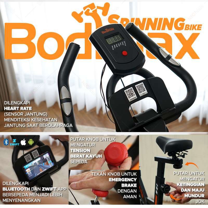 BODIMAX SPINNING BIKE BDXSB02 - Neohaus Indonesia