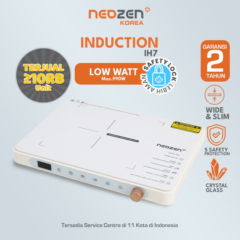 NEOZEN INDUCTION STOVE IVORY NZ-IH7 - Neohaus Indonesia